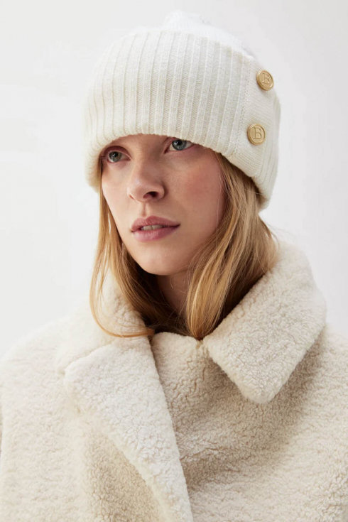 BUSNEL | Roya beanie, Ecru | Accessories - For her | Elin Maria